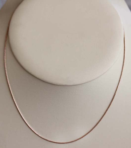 Rose Silver 16 Inch Long Snake Chain – Jewelry Native American