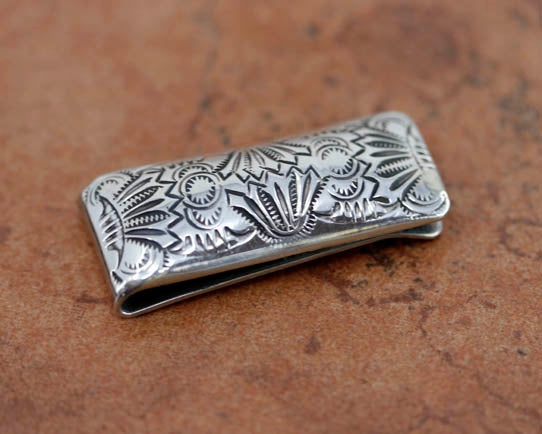 Navajo Sterling Silver Money Clip – Jewelry Native American