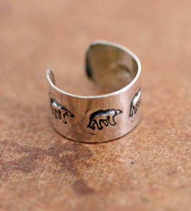 Navajo Silver Ear Cuff – Jewelry Native American